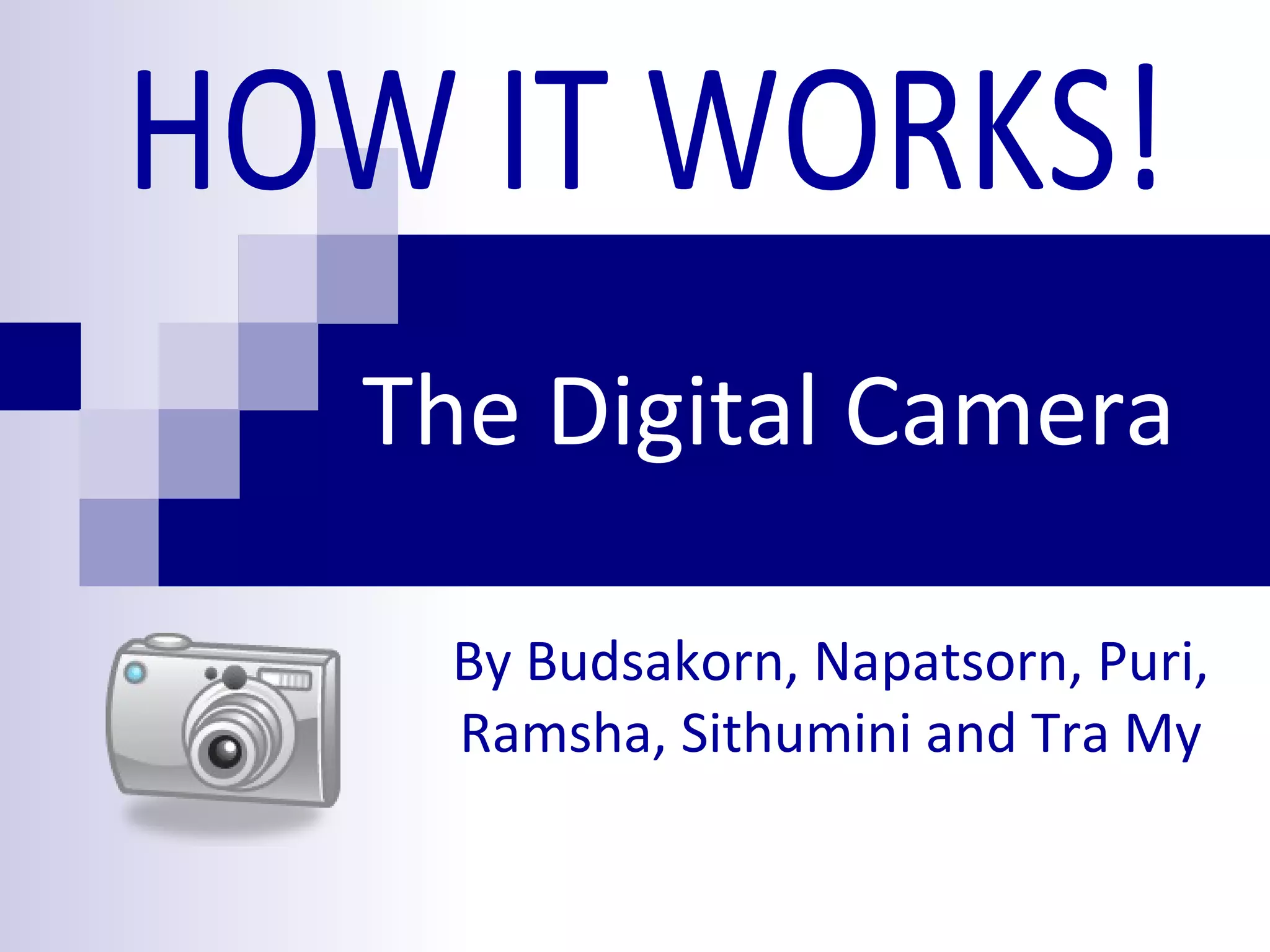 Parts Of Digital Camera | PPT