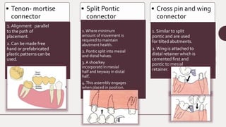 Parts of fixed partial denture | PPTX