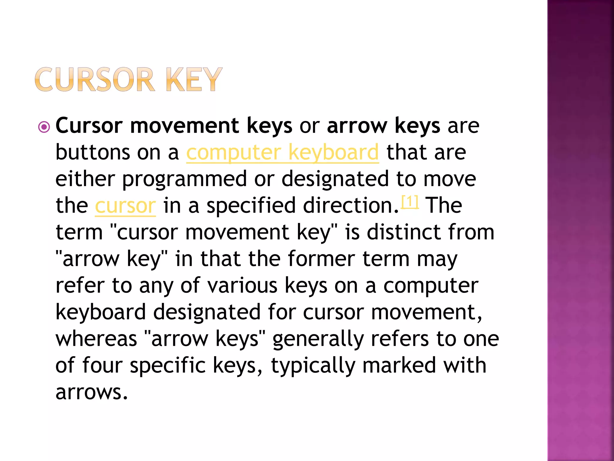 Parts of Keyboard | PPTX