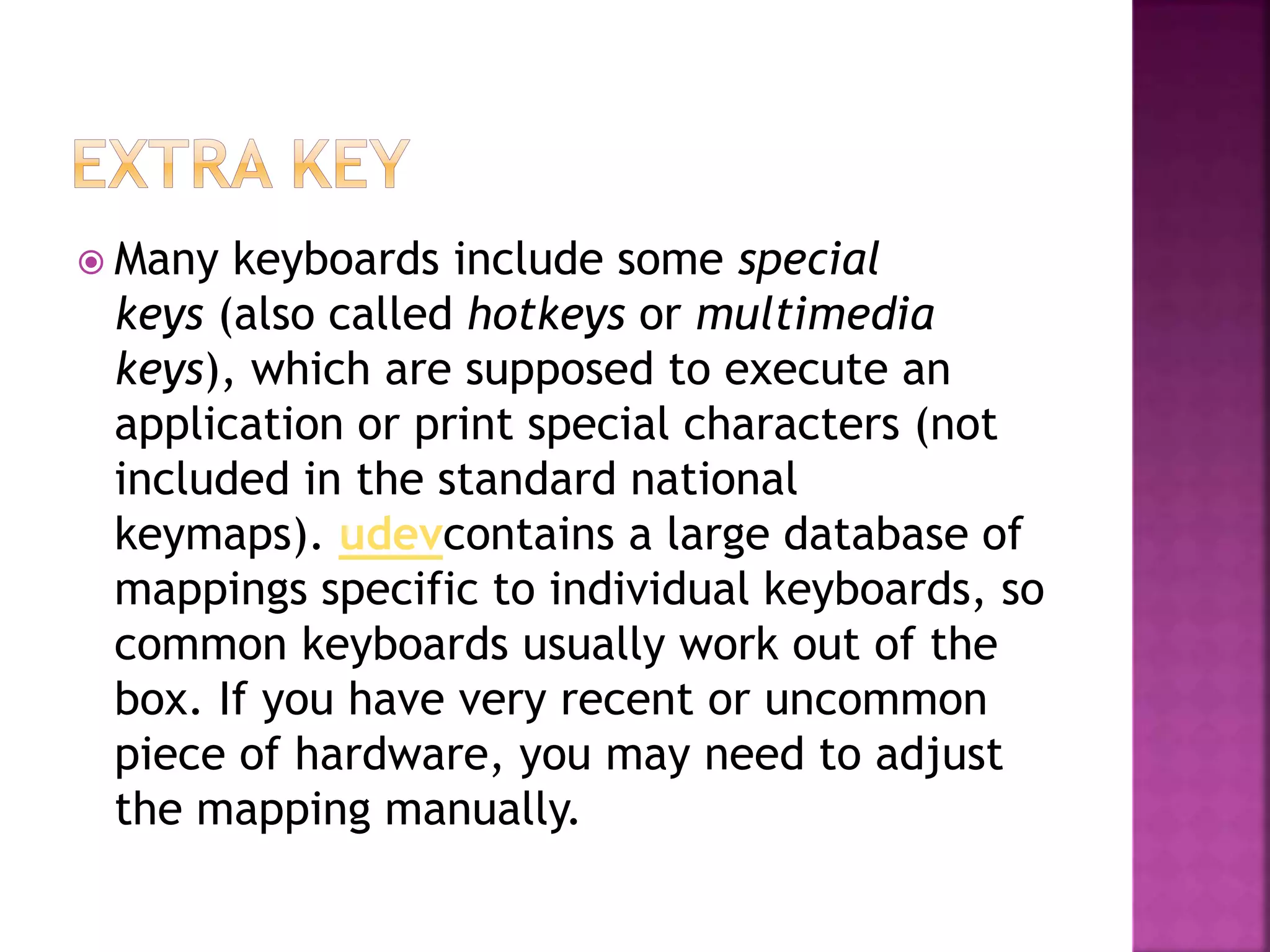 Parts of Keyboard | PPTX