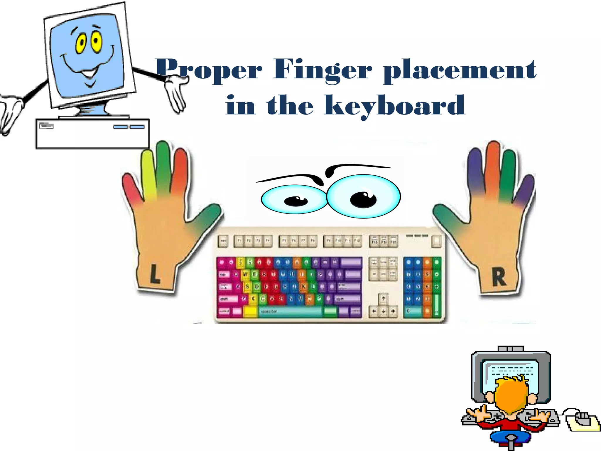 Parts of keyboard and proper handling | PPT