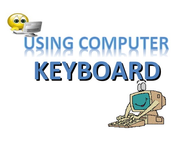 Parts Of Keyboard And Proper Handling Ppt Operating Systems Computer Software And Applications