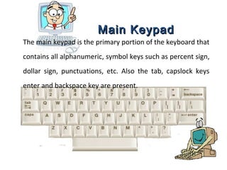 Parts of keyboard and proper handling | PPT