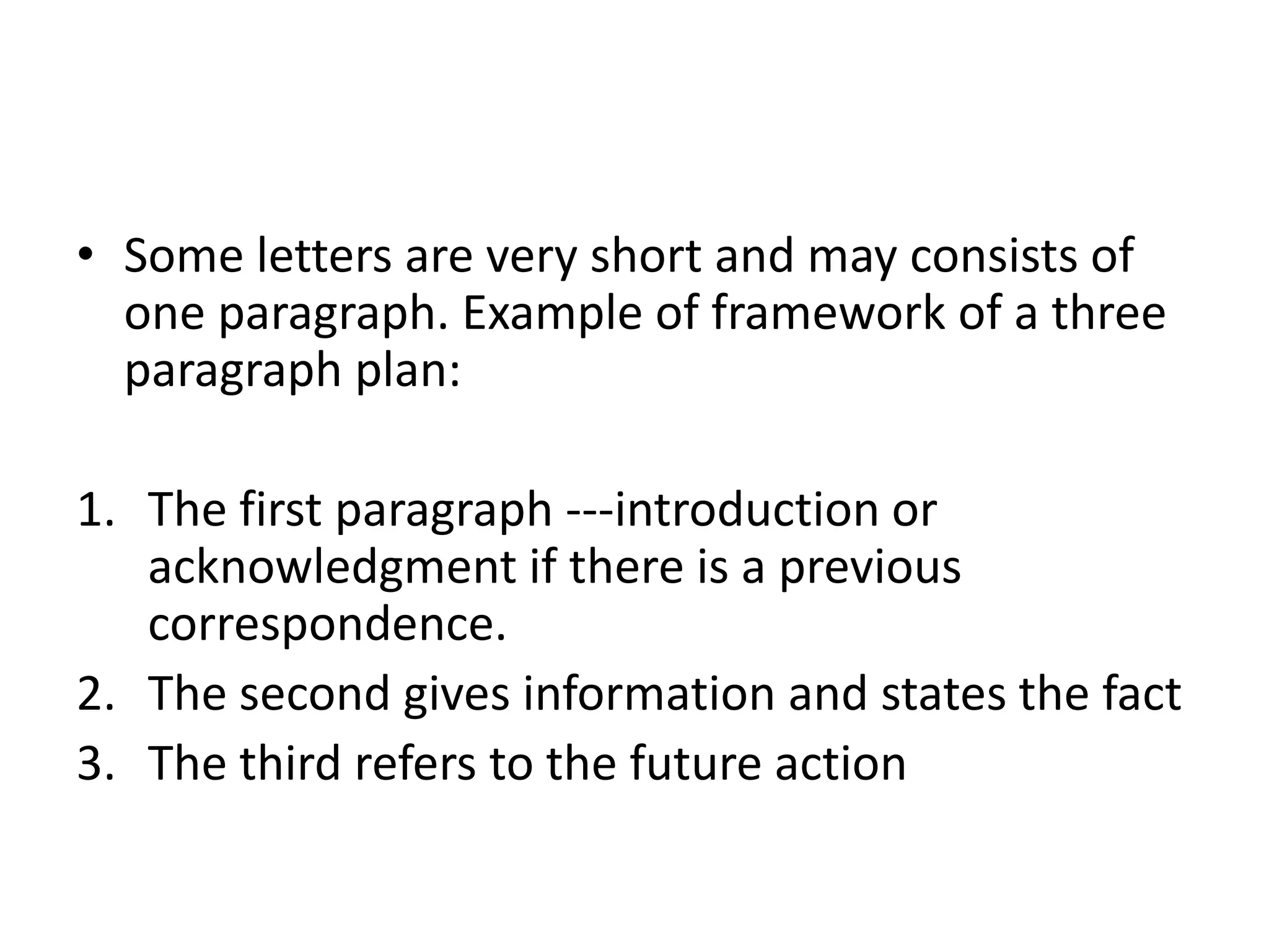 Parts of letter | PPTX