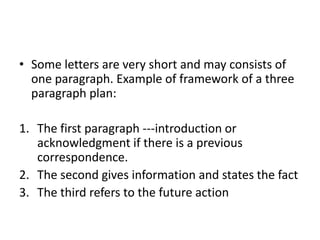 Parts of letter | PPTX