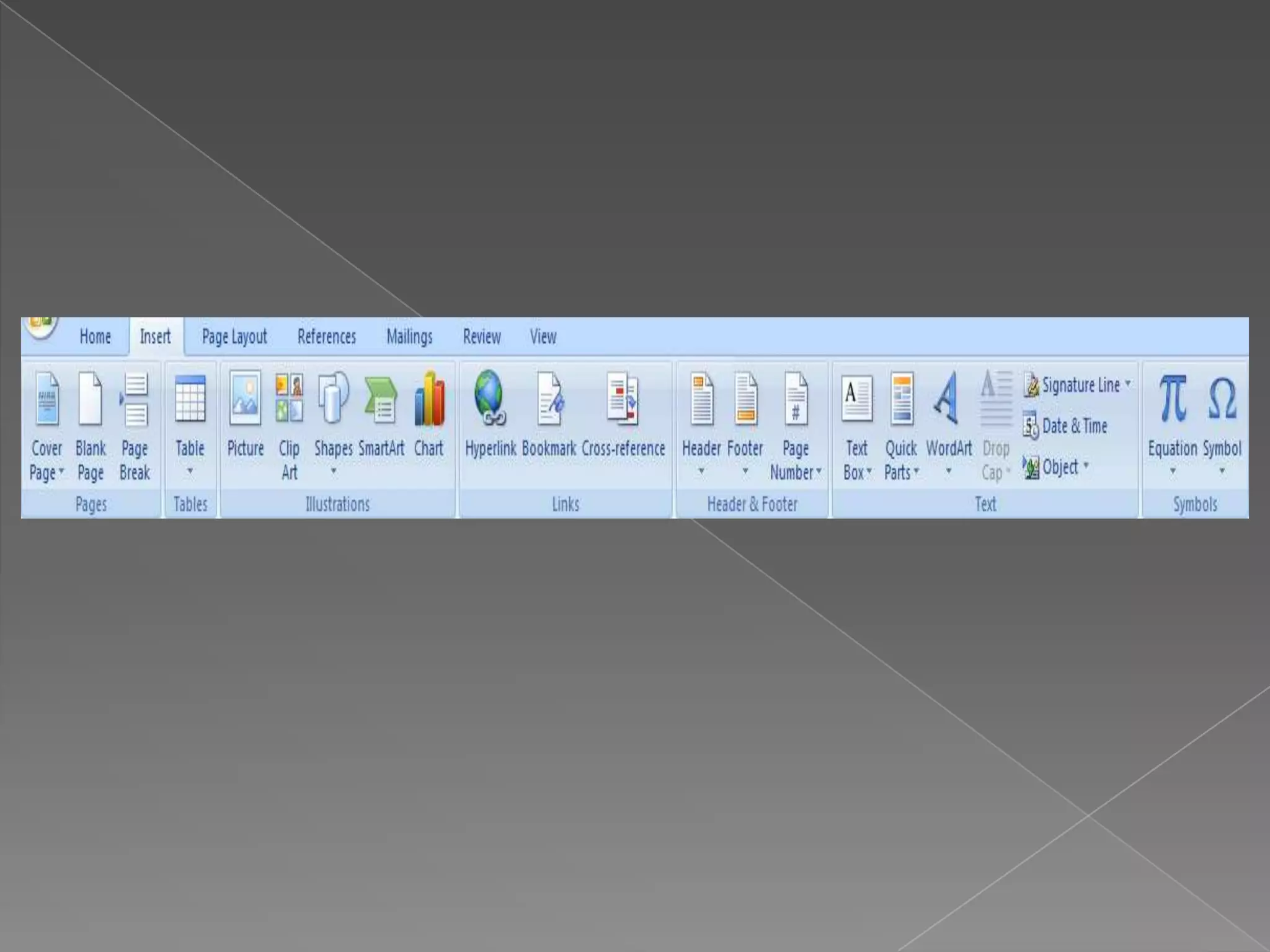 Parts of m.s word | PPTX