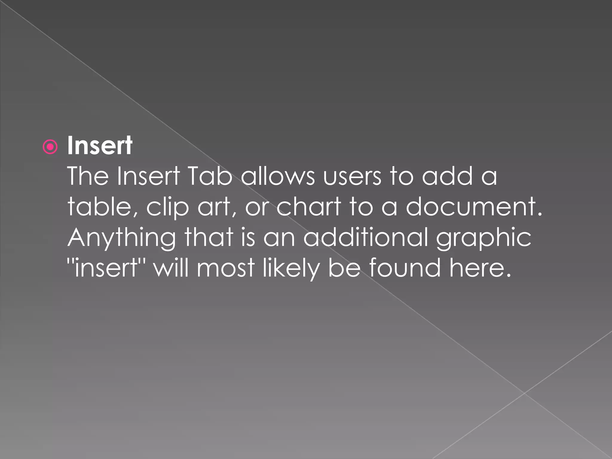 Parts of m.s word | PPTX