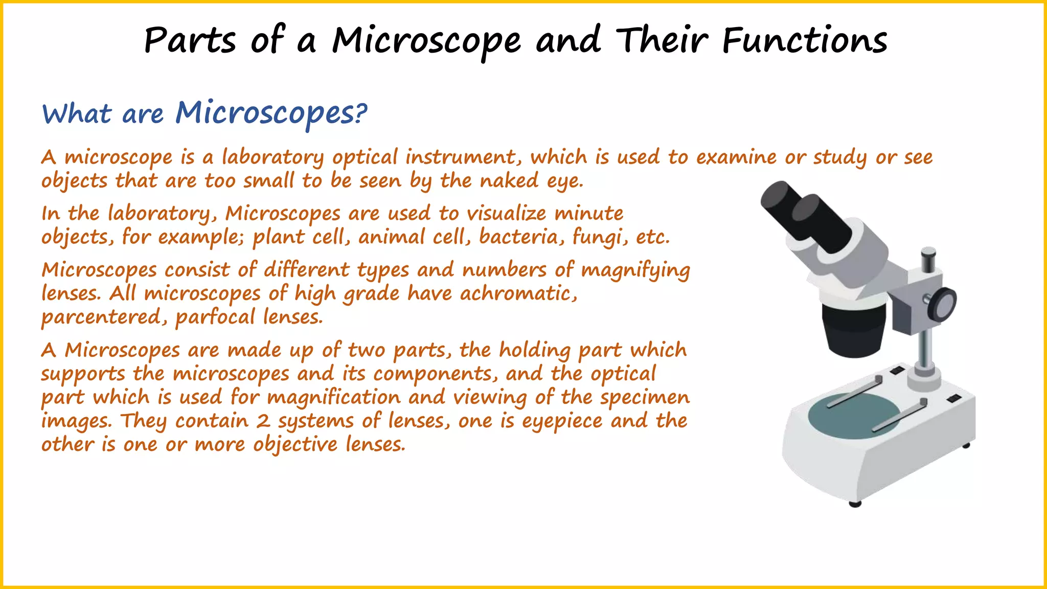 Parts of a Microscope and Their Functions - Microbiologynote.com