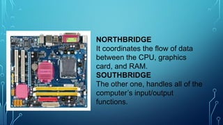 PARTS OF MOTHERBOARD presentation in computer hardware | PPT