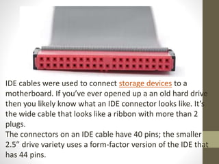 Parts of motherboard and its function | PPTX