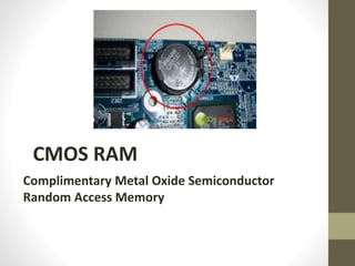 Parts of motherboard and its function | PPTX