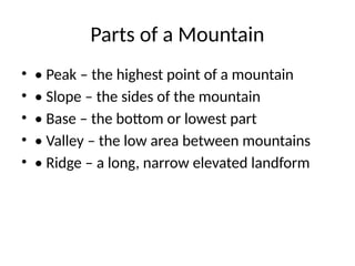 Parts_of_Mountain_and_Volcano MATATAG.pptx