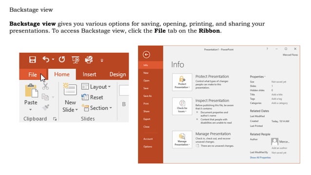 Parts of MSpowerpoint.pptx | Operating Systems | Computer Software and Applications