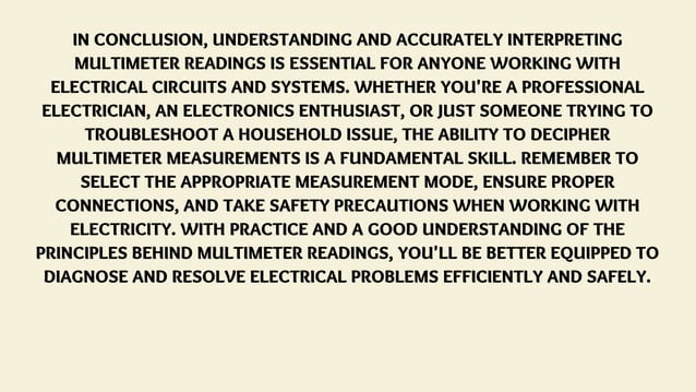 PARTS OF MULTIMETER/MULTITESTER AND ITS USES.pptx | Science