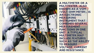 PARTS OF MULTIMETER/MULTITESTER AND ITS USES.pptx