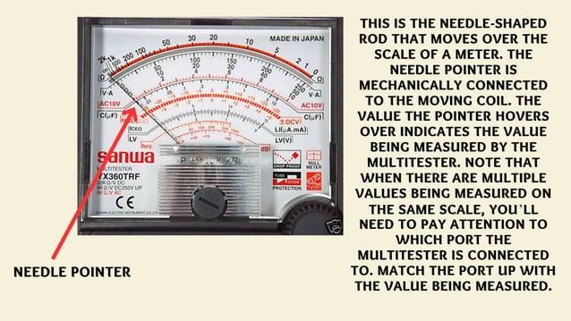 PARTS OF MULTIMETER/MULTITESTER AND ITS USES.pptx | Science