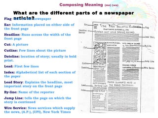 Partsofnewspaper | PPT