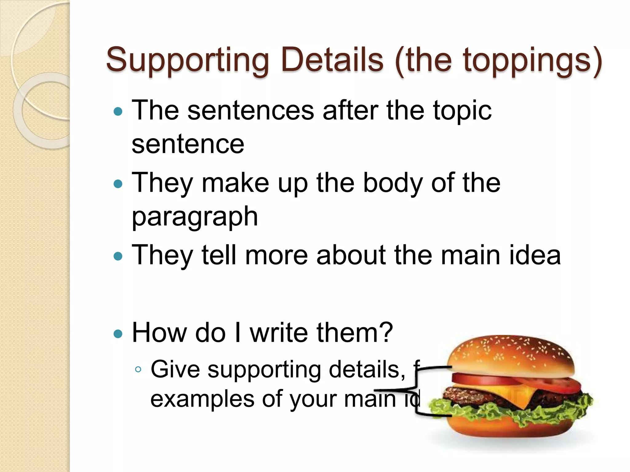 Parts of paragraph | PPTX