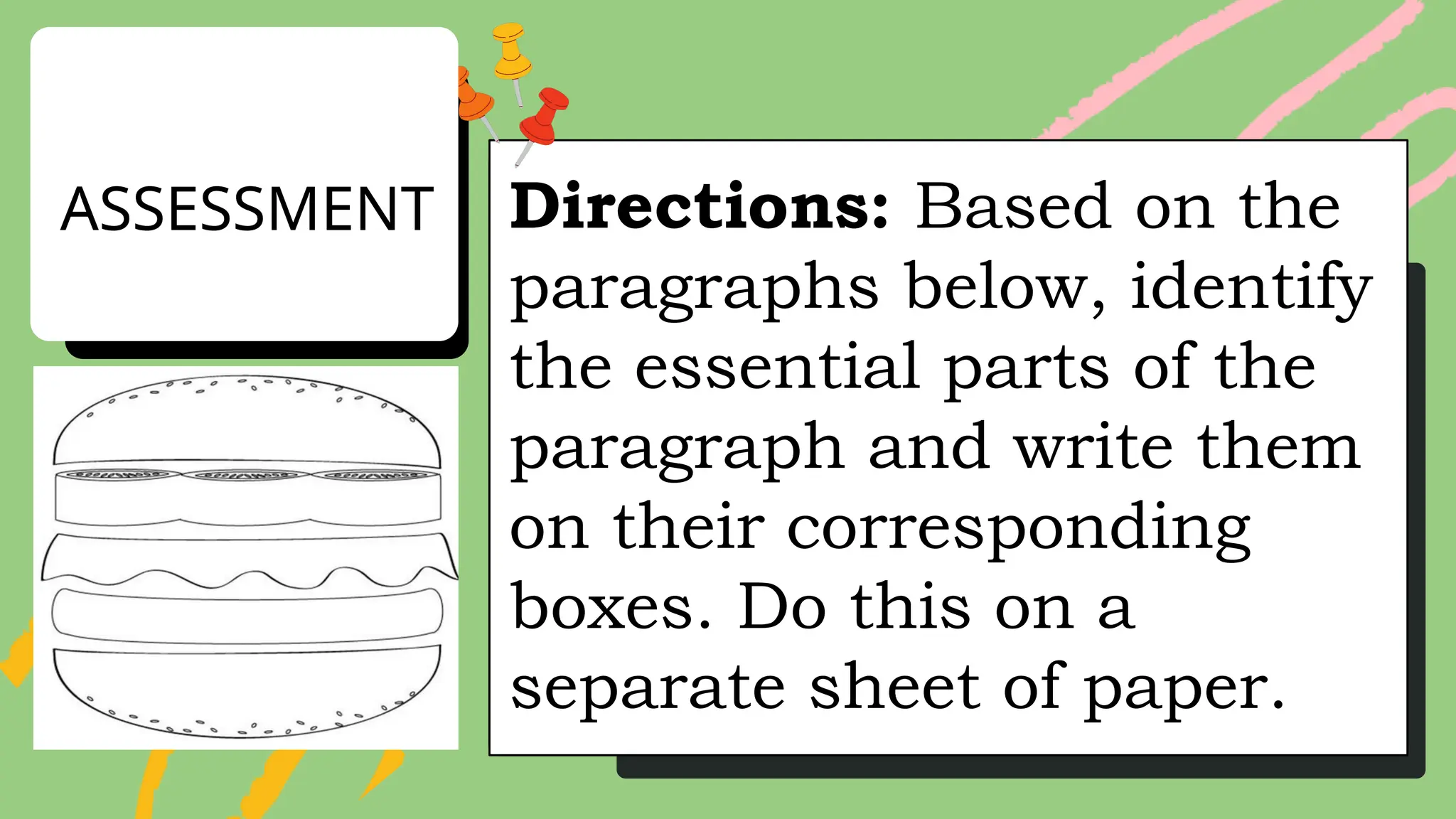 PARTS OF PARAGRAPH presentation in English | PPTX