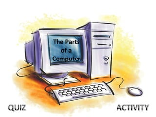 Parts Of Computer For Kindergarten