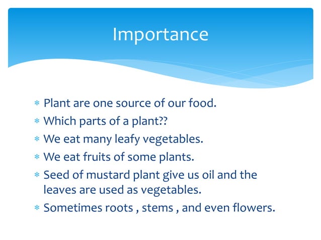 knowing about plants | PPT