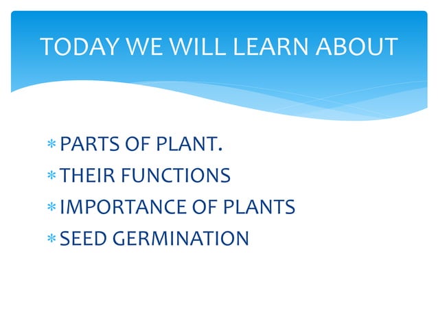 knowing about plants | PPT