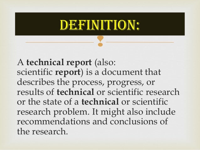 Parts Of Report English Presentation parts-of-report-english-presentation