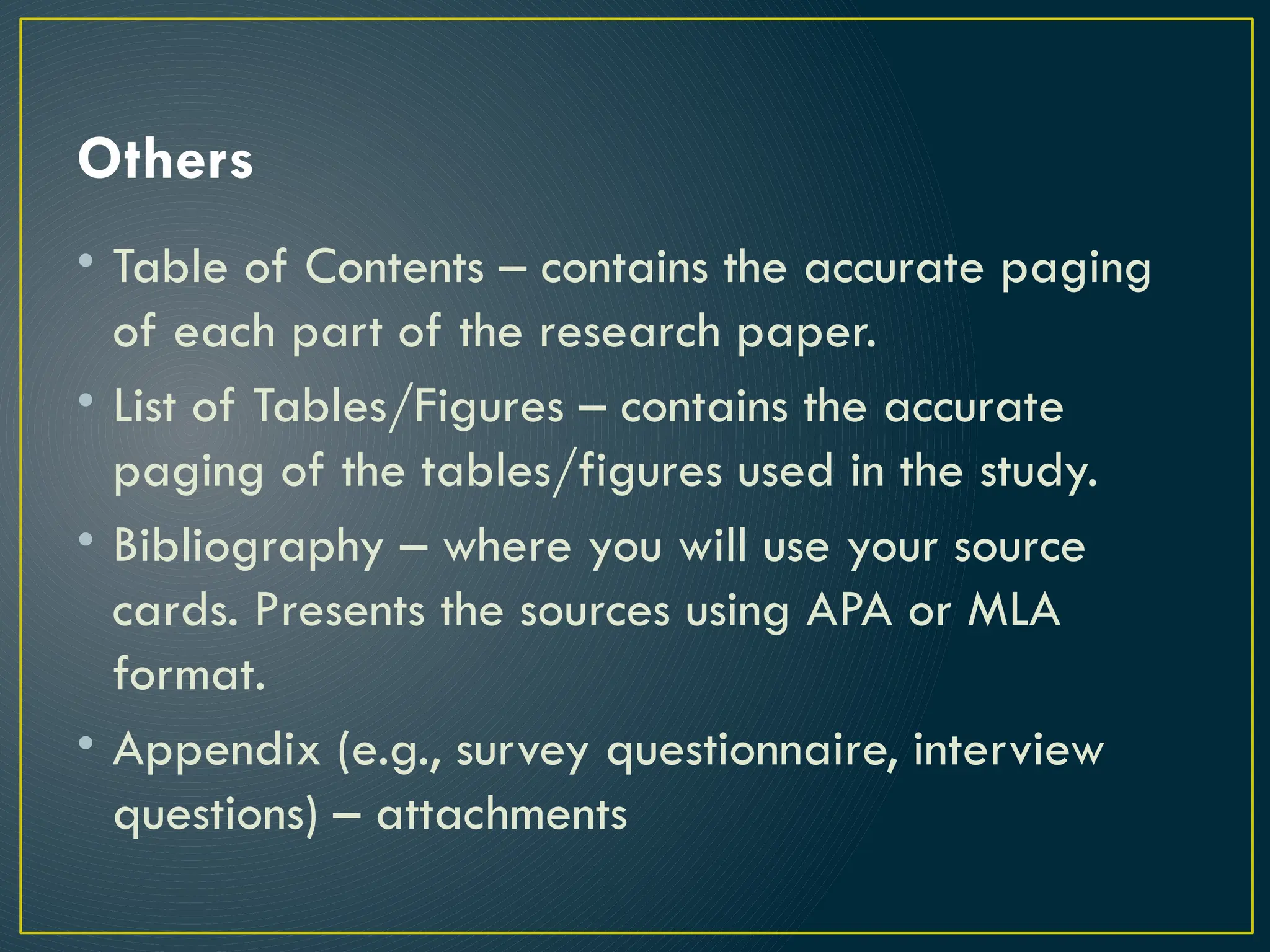 PARTS OF RESEARCH.pptx FOR 3RD YEAR STUDENT | PPTX