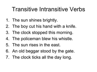 Parts of sentence | PPT