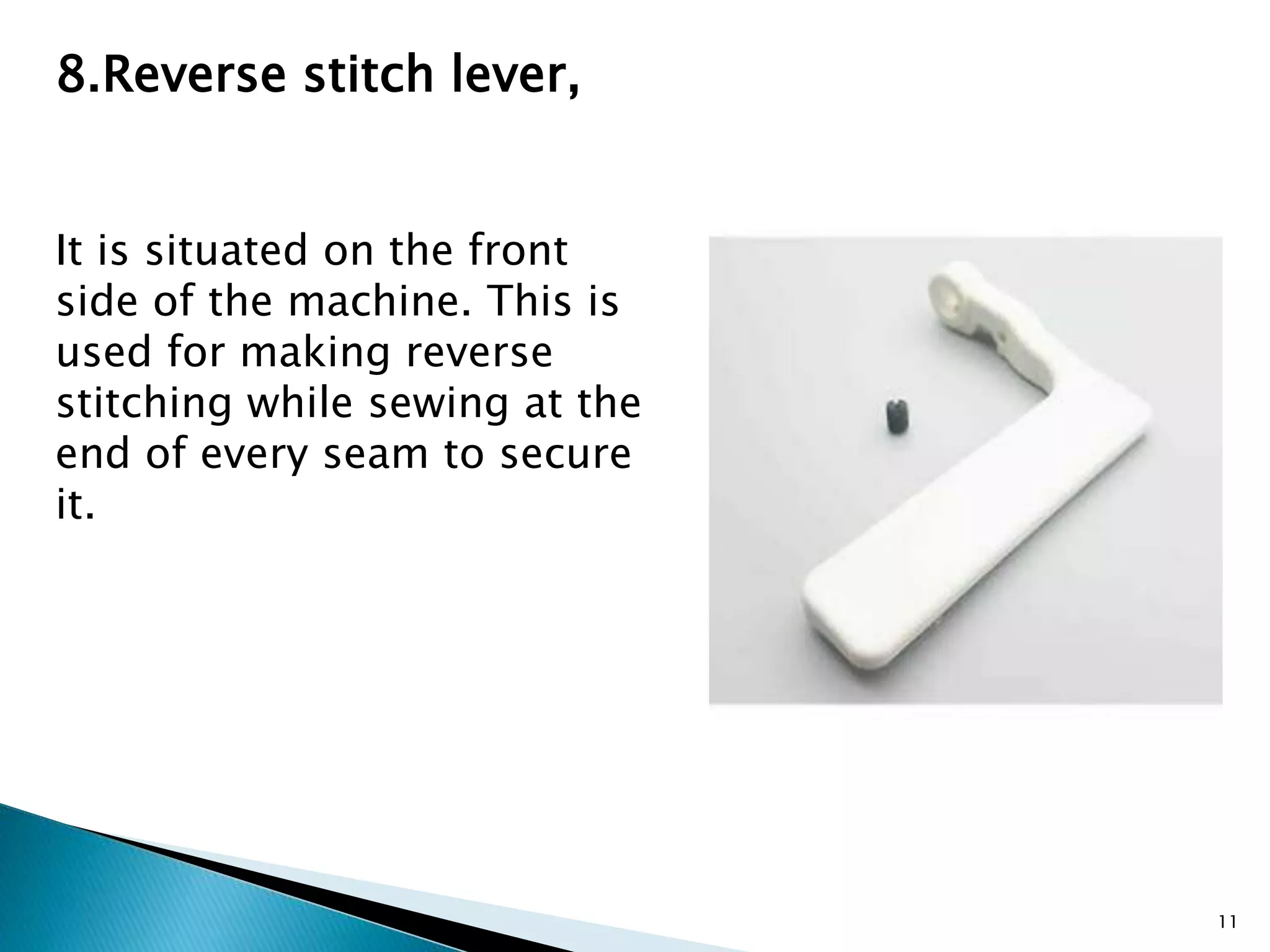Parts of sewing machine | PPTX
