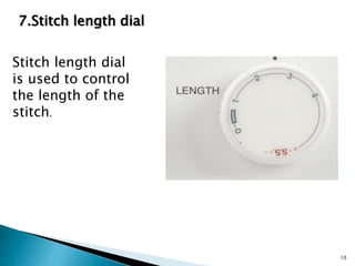 Parts of sewing machine | PPTX