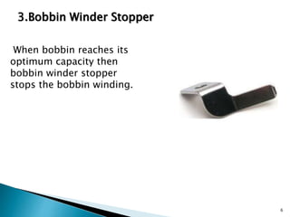 Parts of sewing machine | PPTX