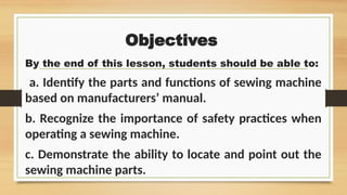 Parts of sewing Machine under the Bed sep. 8.pptx