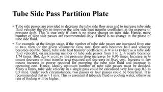 Parts of shell and tube heat exchanger | PPTX