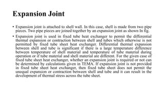 Parts of shell and tube heat exchanger | PPTX