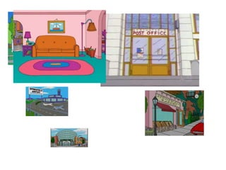 Parts of simpson's house. | PPTX