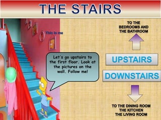 Parts of simpson's house. | PPTX