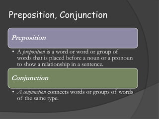 Parts of speech | PPTX
