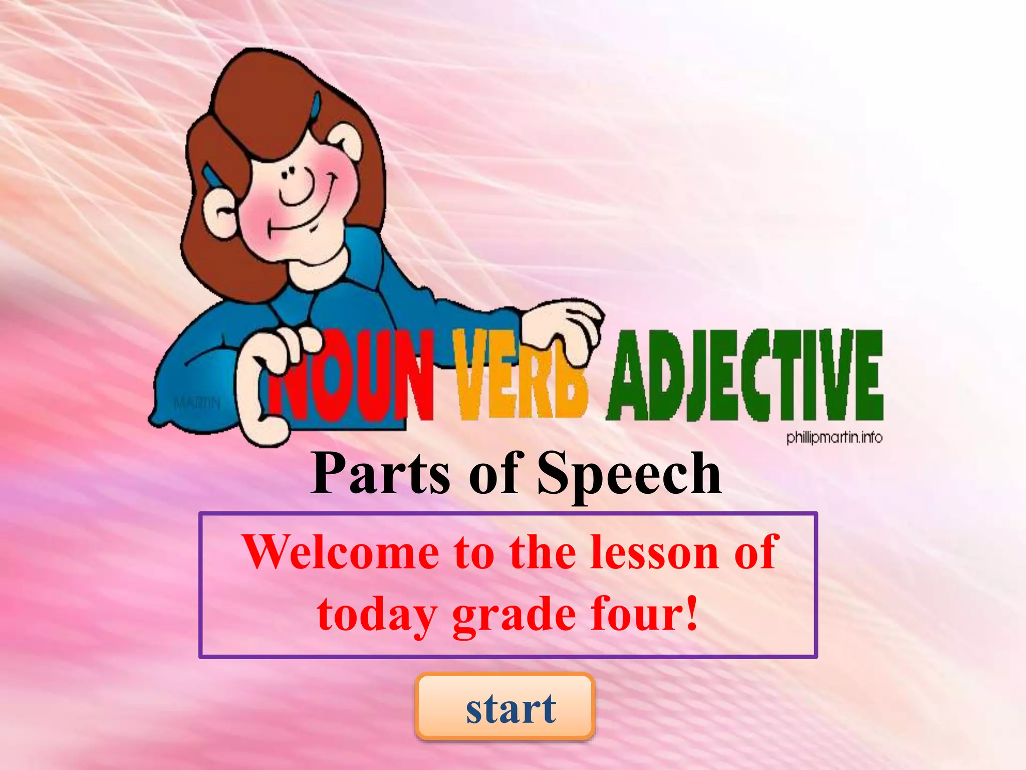 Parts of speech | PPTX
