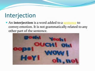 Parts of speech | PPTX