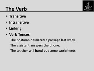 Parts of speech | PPTX