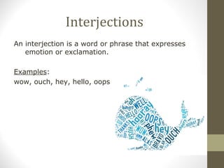 Parts of Speech presentation | PPT