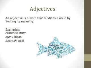 Parts of Speech presentation | PPT