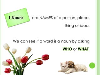 Parts of speech | PPTX