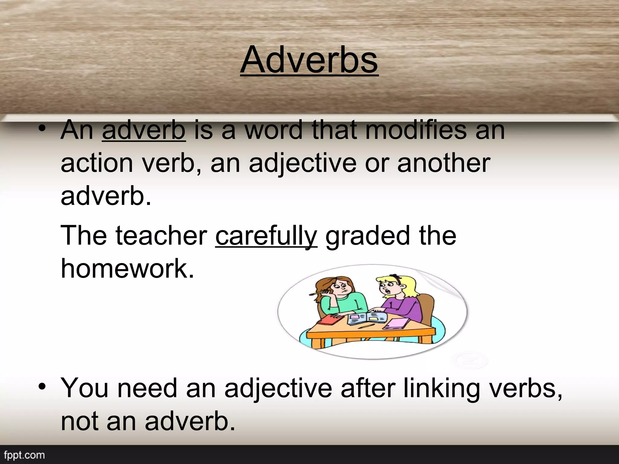 Parts of speech in English | PPT