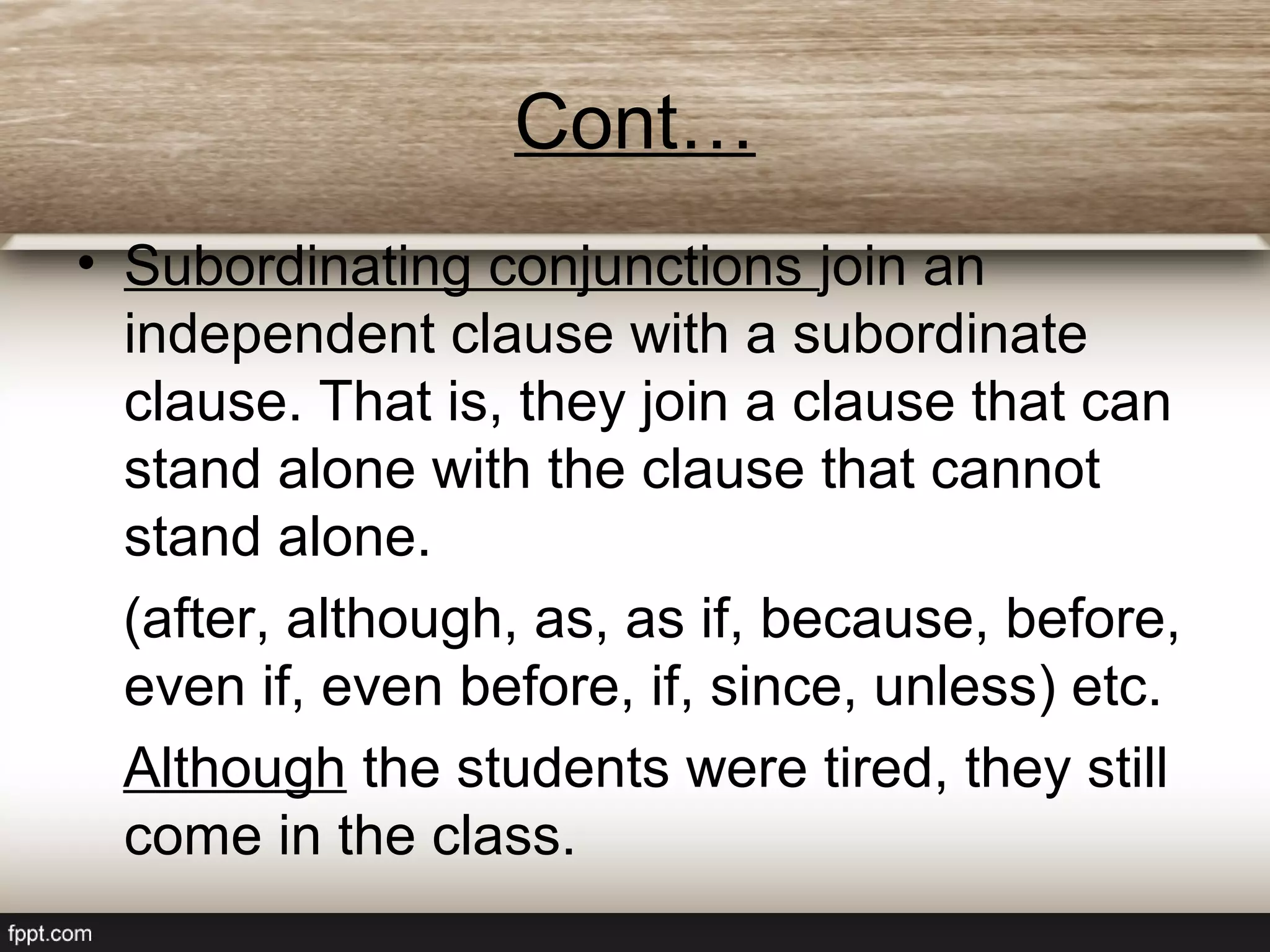 Parts of speech in English | PPT