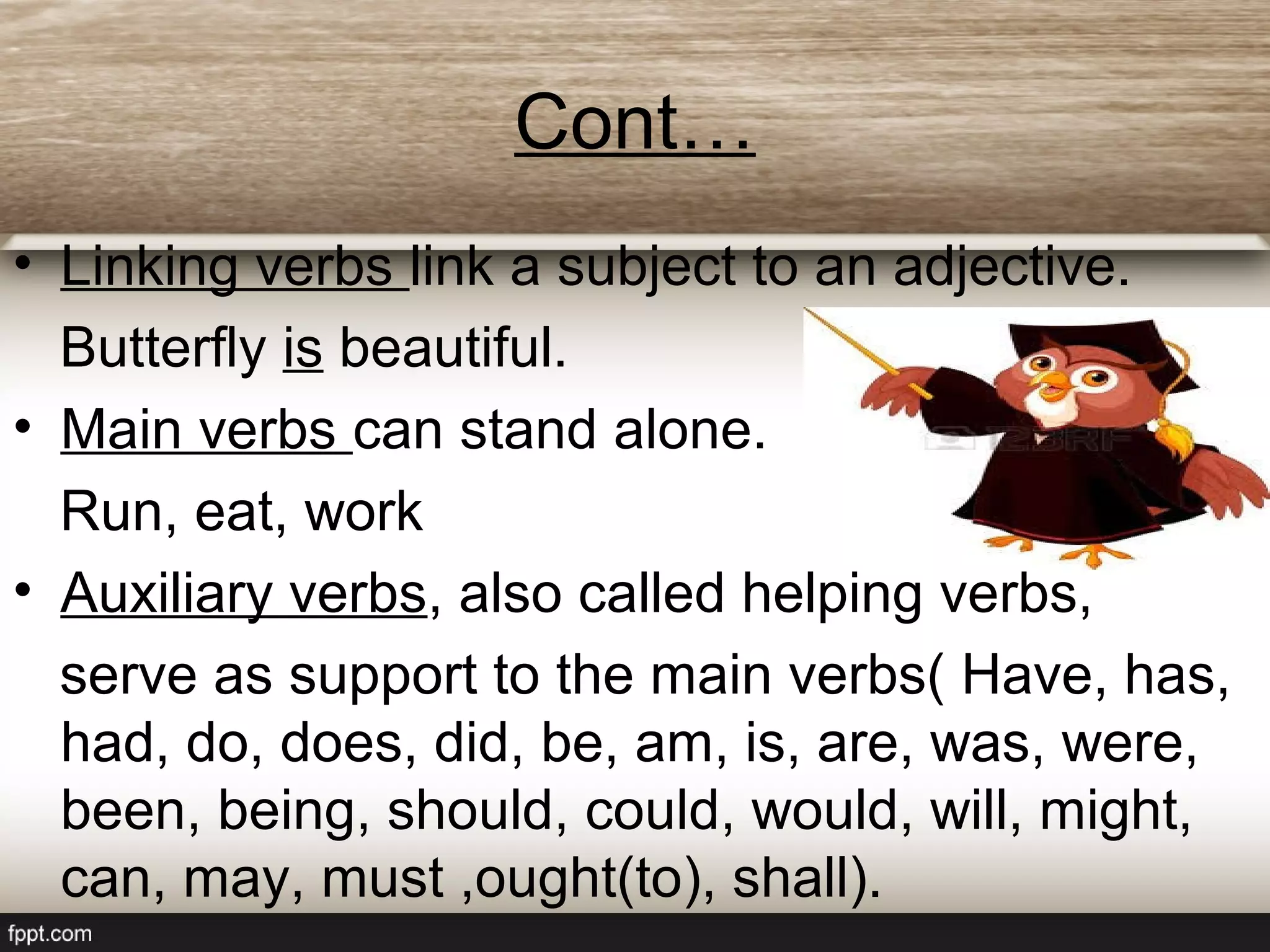 Parts of speech in English | PPT