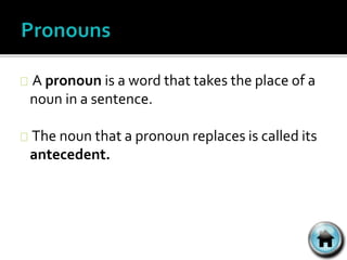 Parts of Speech | PPTX