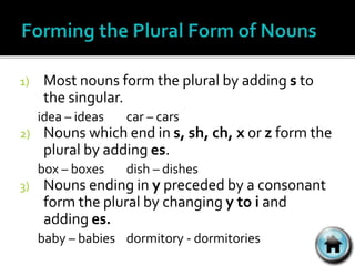 Parts of Speech | PPTX