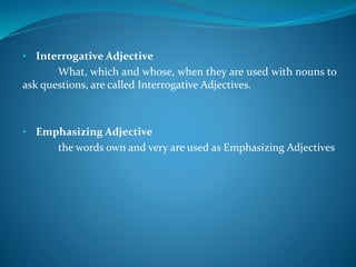 Parts of speech | PPTX